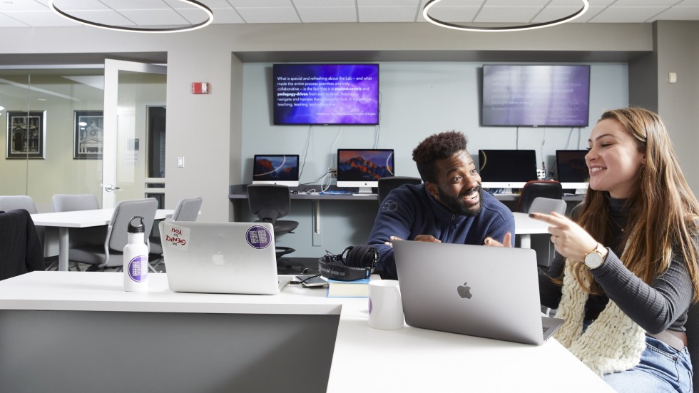 Hardcover Meets Hard Drive | Stonehill College