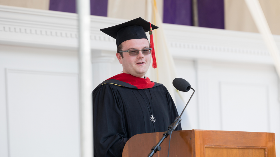 Br. James Walters, C.S.C., Gives Benediction at 2022 Commencement ...