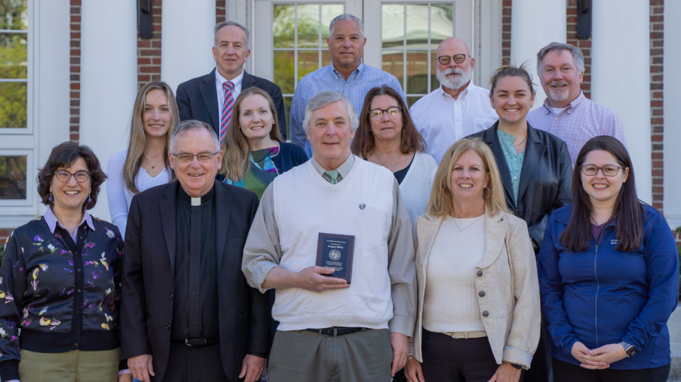 Director of Purchasing Gregory Wolfe Receives Stonehill Sustainability ...