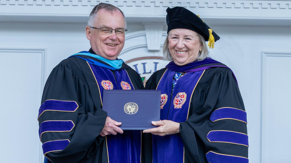 Elizabeth (Fox) Hayden ’76, P’04 Receives Honorary Doctor of Humane ...