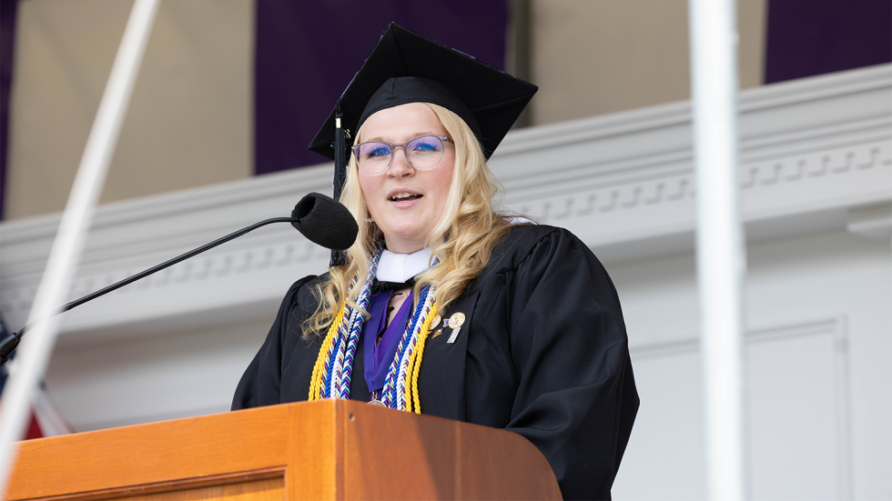 Elizabeth Jalette '23 Addresses Her Fellow Graduates at 2023 ...