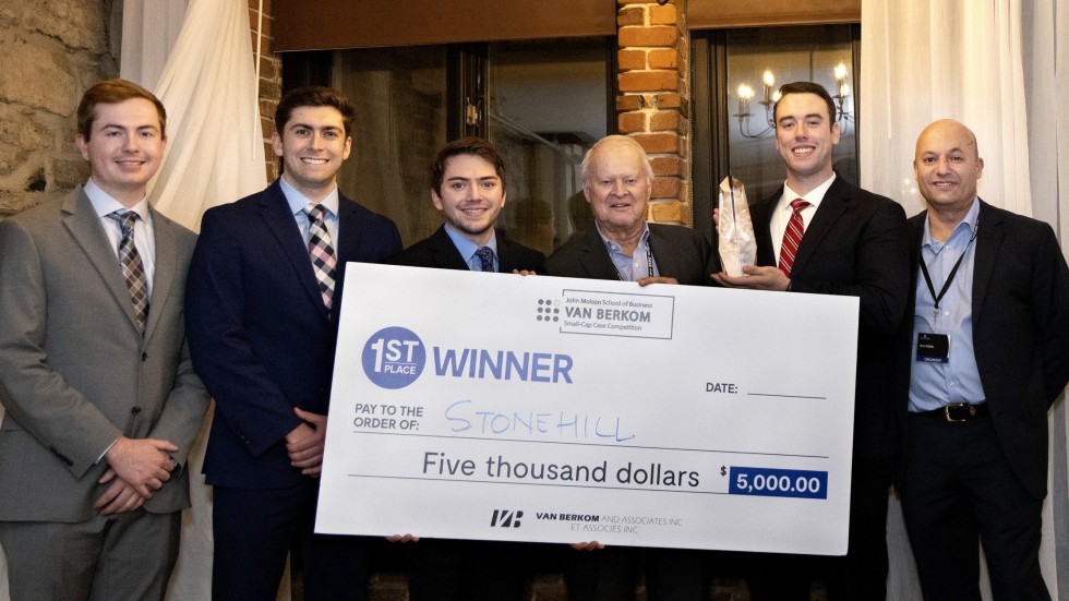 Stonehill Finance Students Win International Competition | Stonehill ...