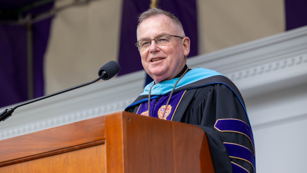 President John Denning, C.S.C., Celebrates Class of 2024 at ...