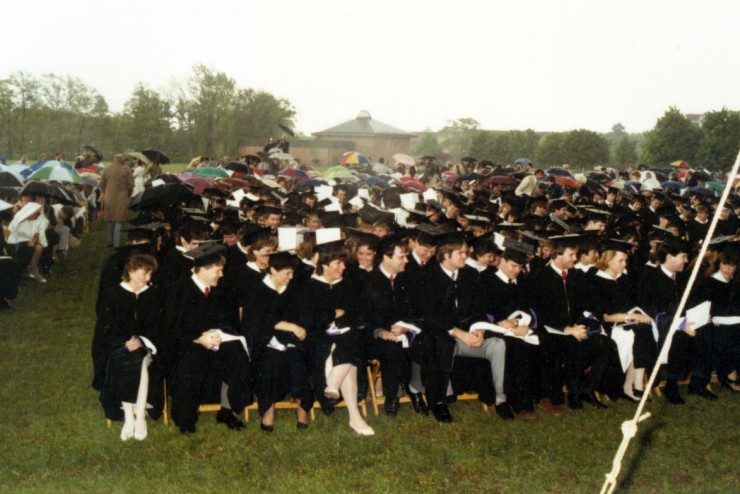 Commencement: Through the Years | Stonehill College