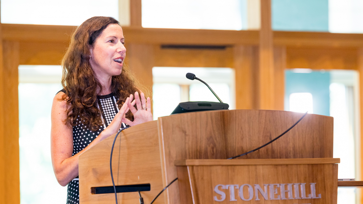 10 Things to Know About Sarah Gracombe | Stonehill College